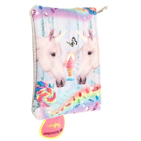 Wallet Unicorns Grey | Kdooh - Kdooh