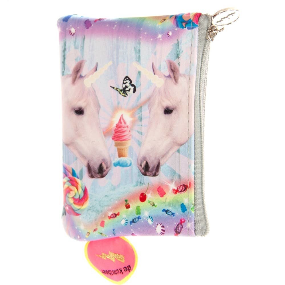 Wallet Unicorns Grey | Kdooh - Kdooh