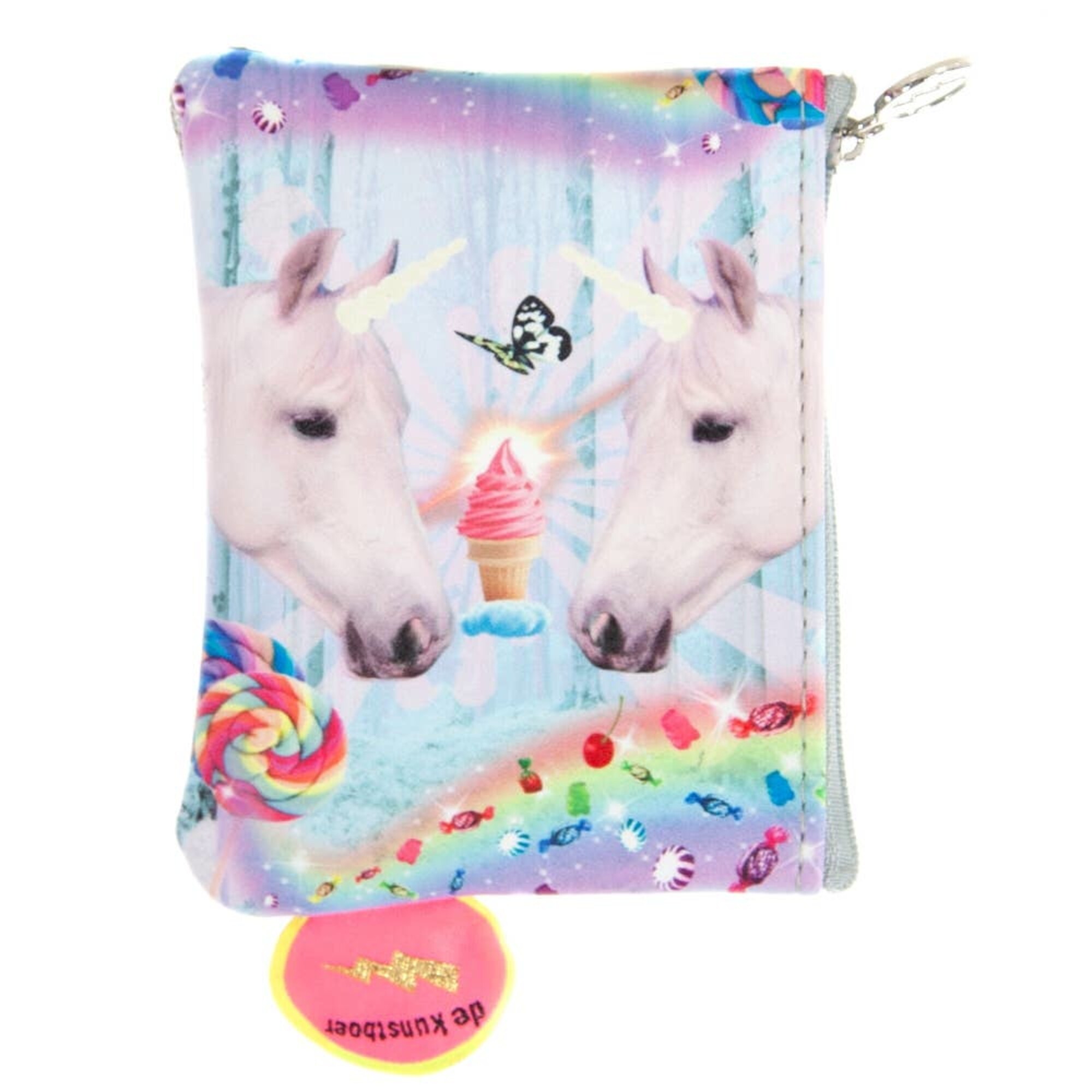 Wallet Unicorns Grey | Kdooh - Kdooh