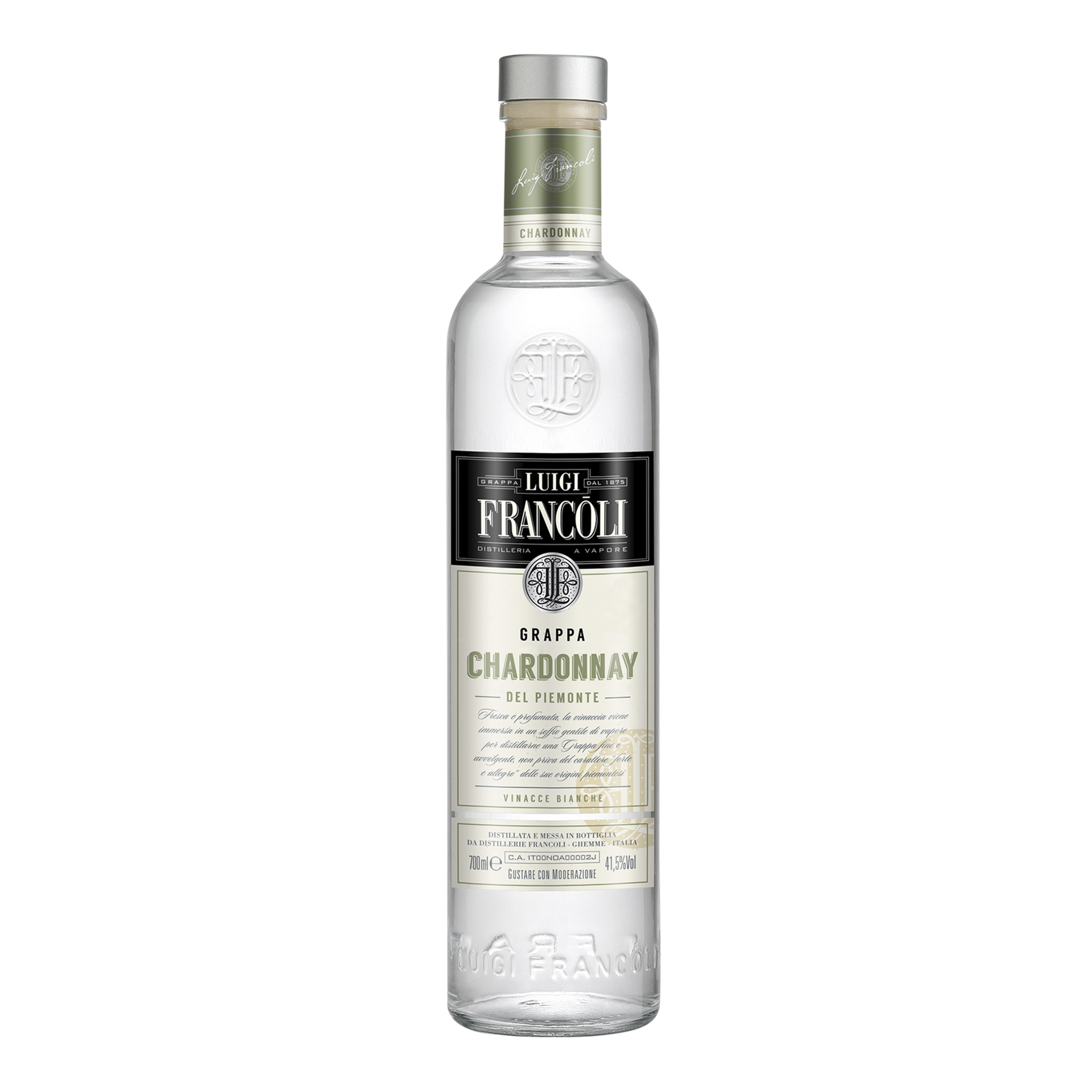 Francoli Grappa Chardonnay 70 cl. - Slijterij De Kabouter