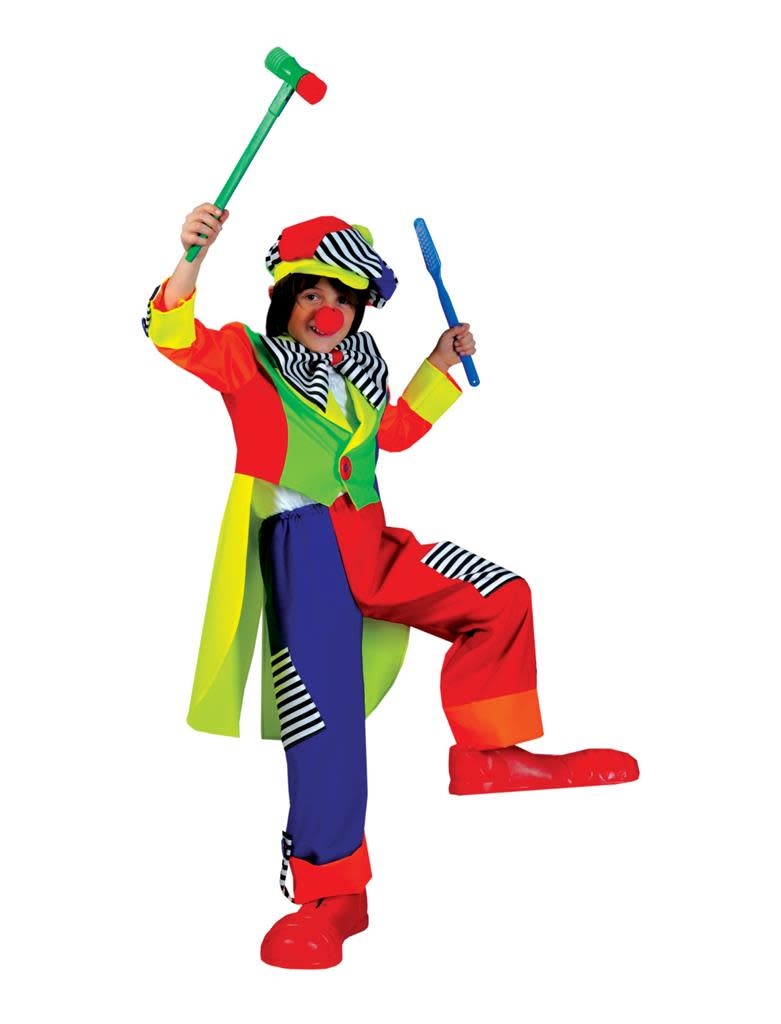 Spanky Stripes Olaf - Clown Kids - CarnavalBazaar