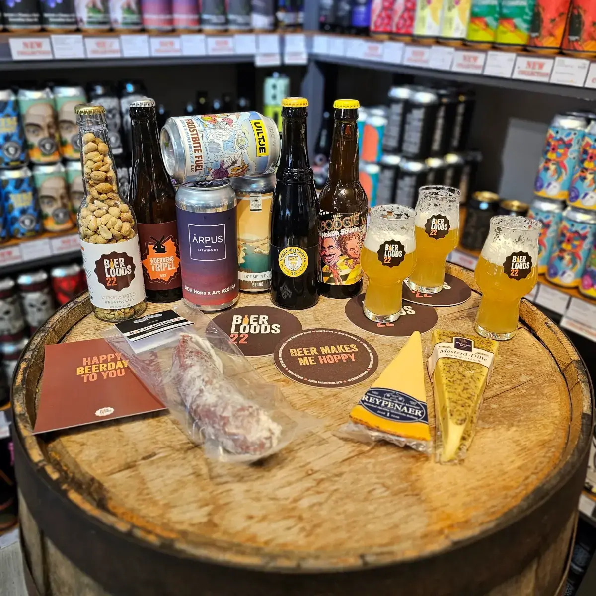 Bierproeverij pakket - Craft beer store Bierloods22