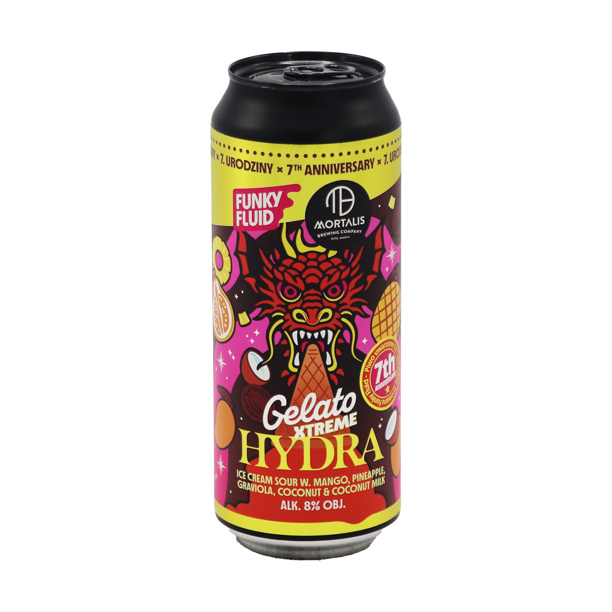 Funky Fluid - Gelato XTREME: HYDRA (collab Mortalis) - Speciaalbier ...