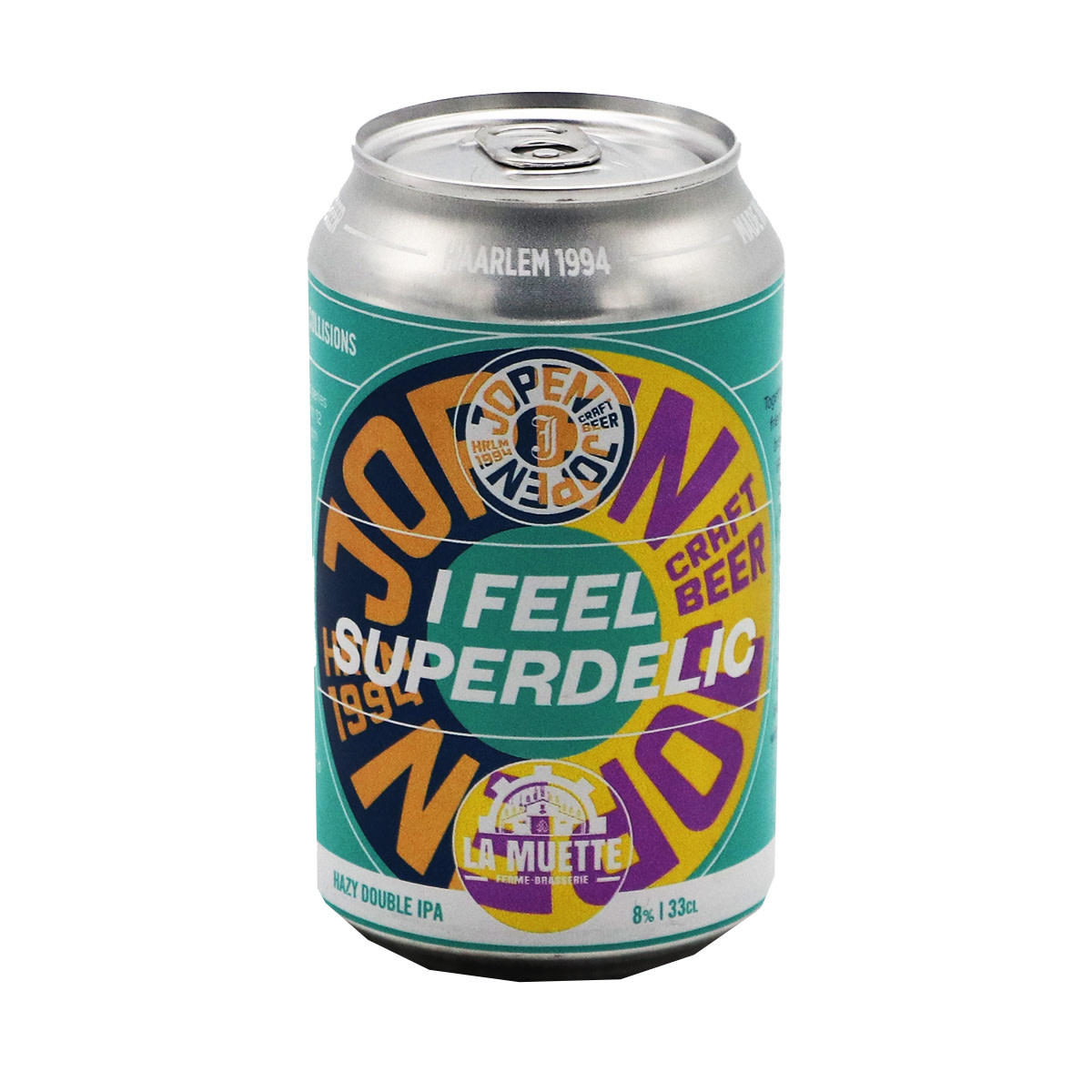 Jopen - I Feel Superdelic Hazy Double IPA - Speciaalbier winkel Bierloods22