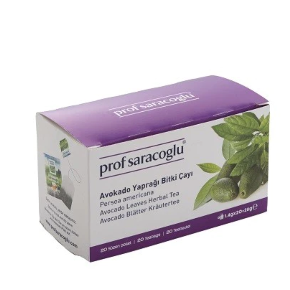 Prof Saracoglu Avocado Leaves Herbal Teabags - KudoMarkt