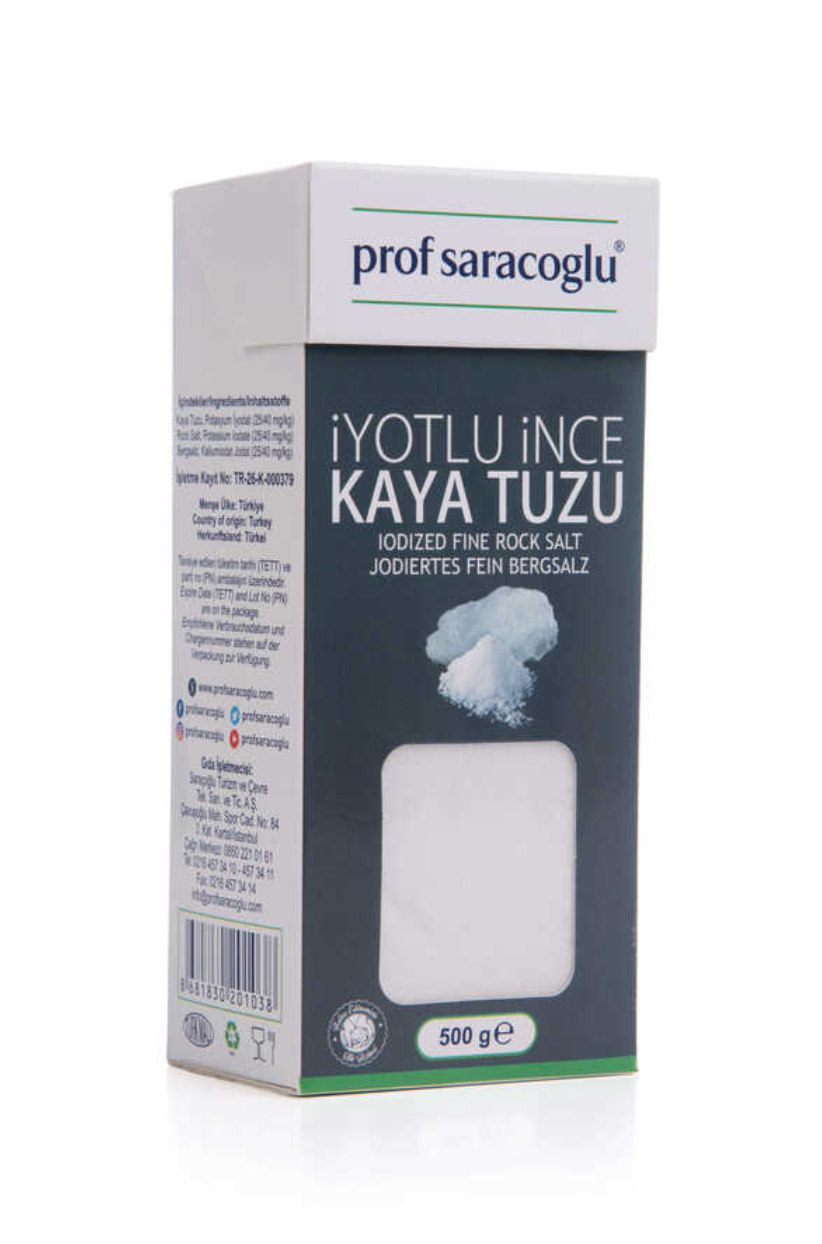 Iodized Fine Rock Salt 500g - KudoMarkt