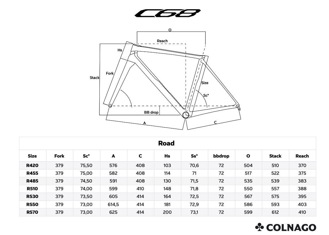 Colnago C68 Frame Set Disc | Order here with discount! - CycleXclusive.com