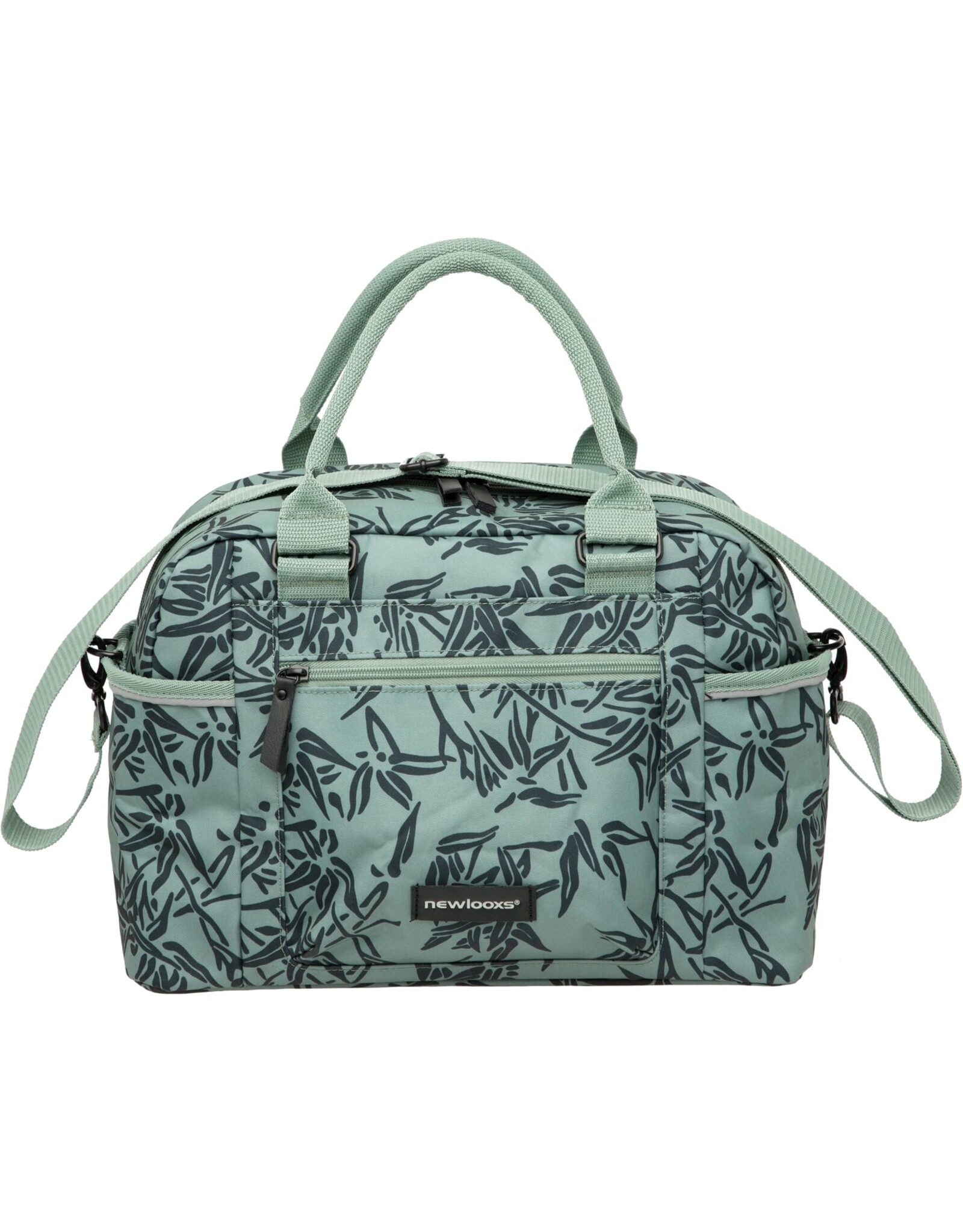 New Looxs New Looxs fietstas enkel Bari bamboo green 13L - Hermans ...