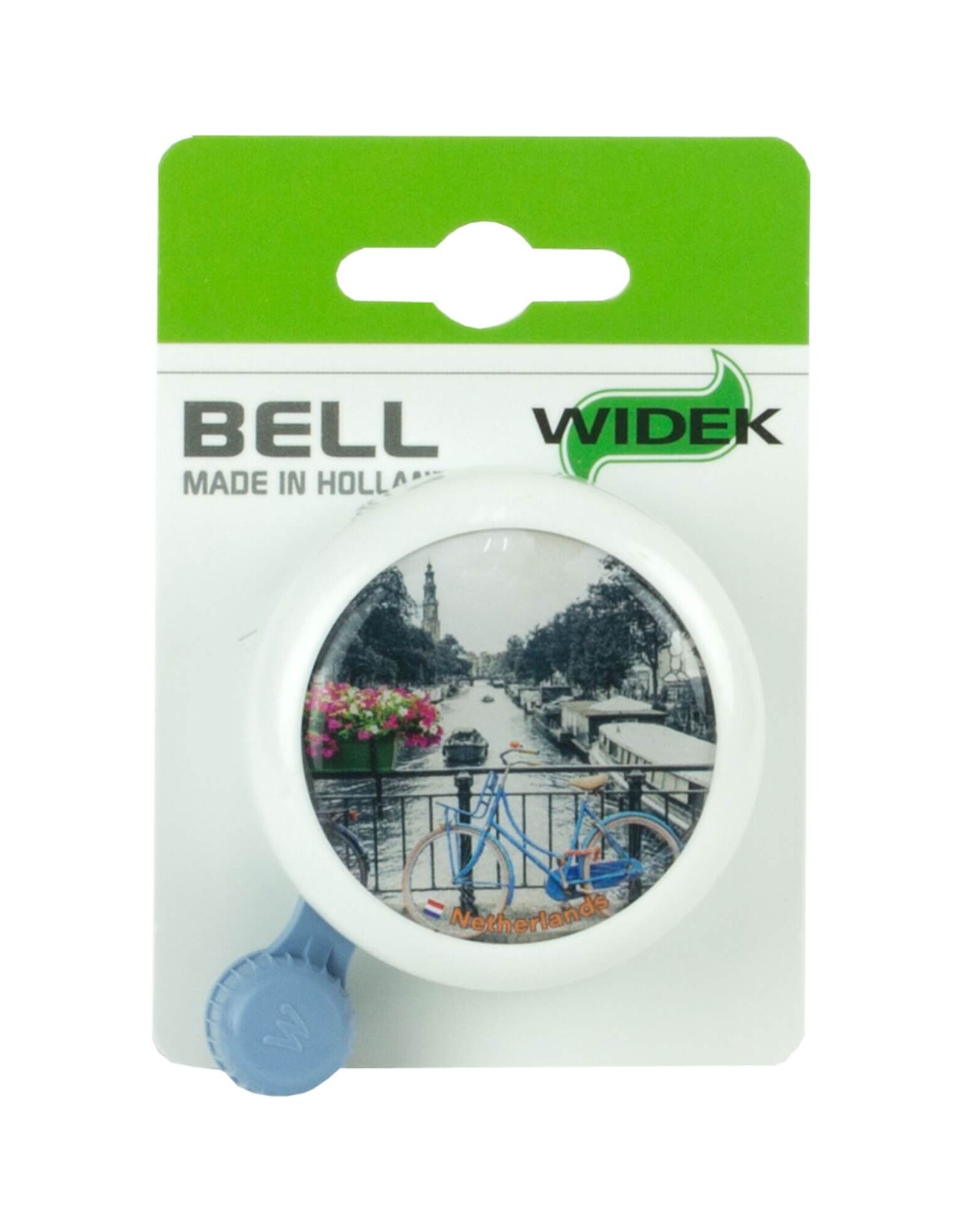 Widek Widek bel met fiets op brug bij gracht op kaart - Hermans Bikes ...