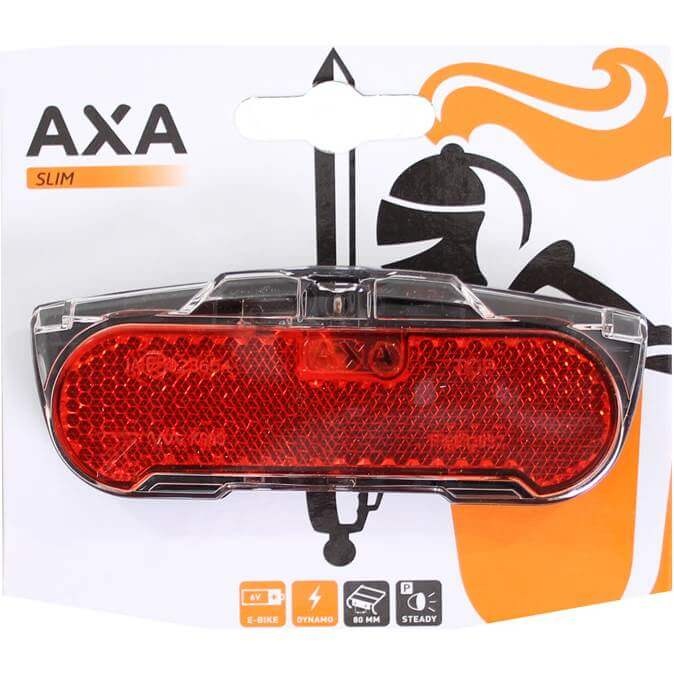 AXA Axa achterlicht Slim steady dynamo 80mm - Hermans Bikes & More