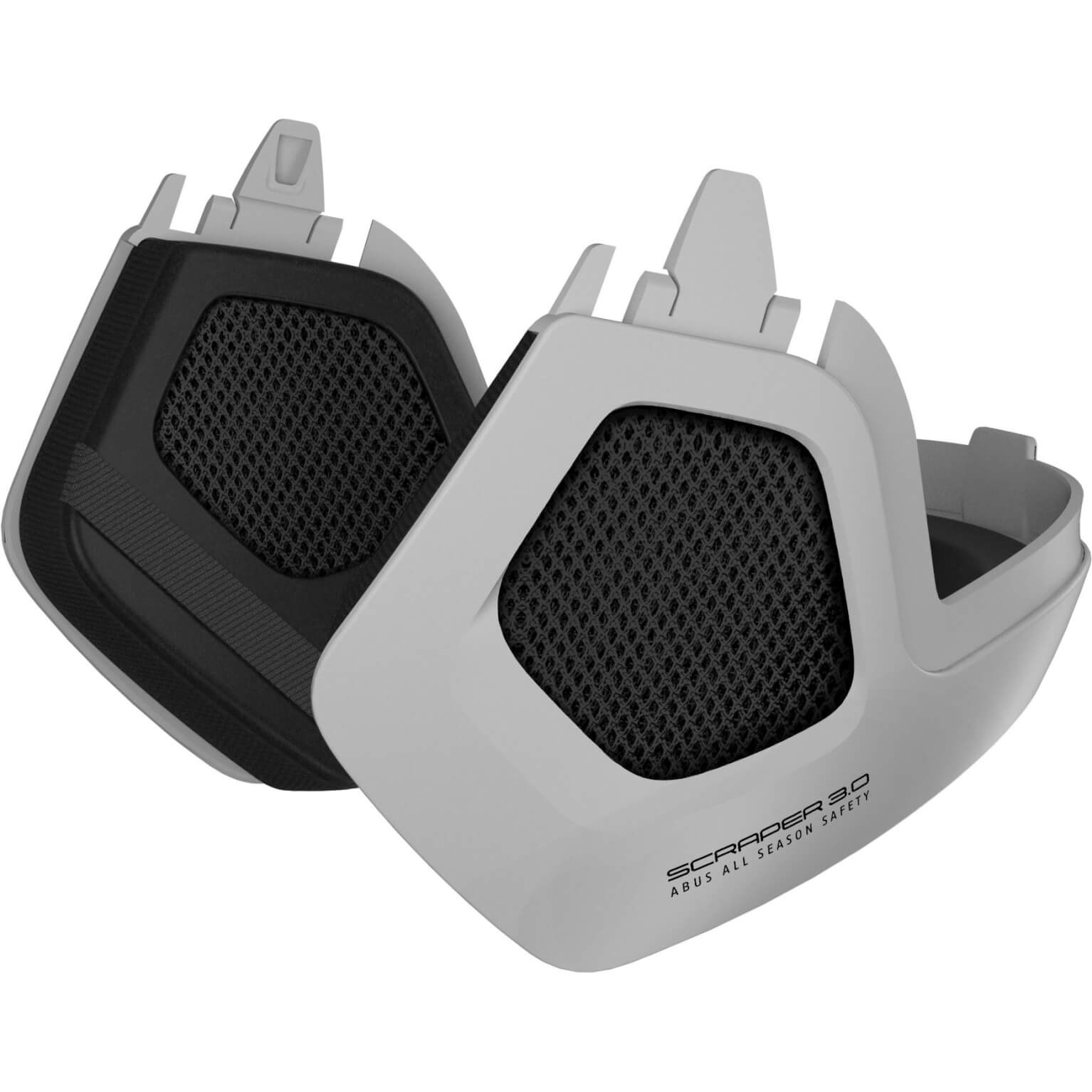 ABUS Abus winterkit Scraper 3.0 polar matt M - Hermans Bikes & More