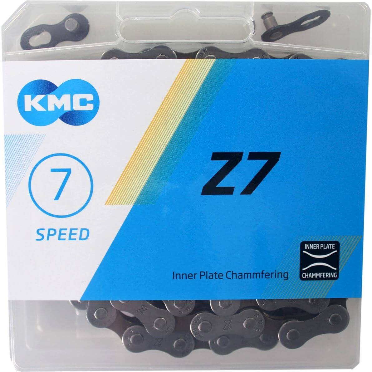 KMC KMC ketting Z7 grey/brown 114s - Hermans Bikes & More