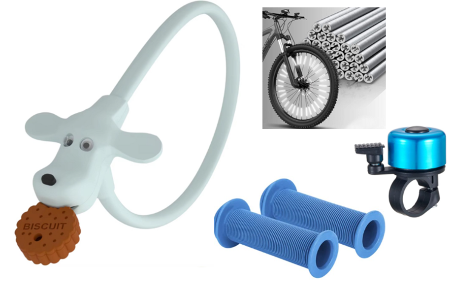 Rieba® Fietsslot 4-delige Jongens Set - Kinderslot voor Kinderfiets ...