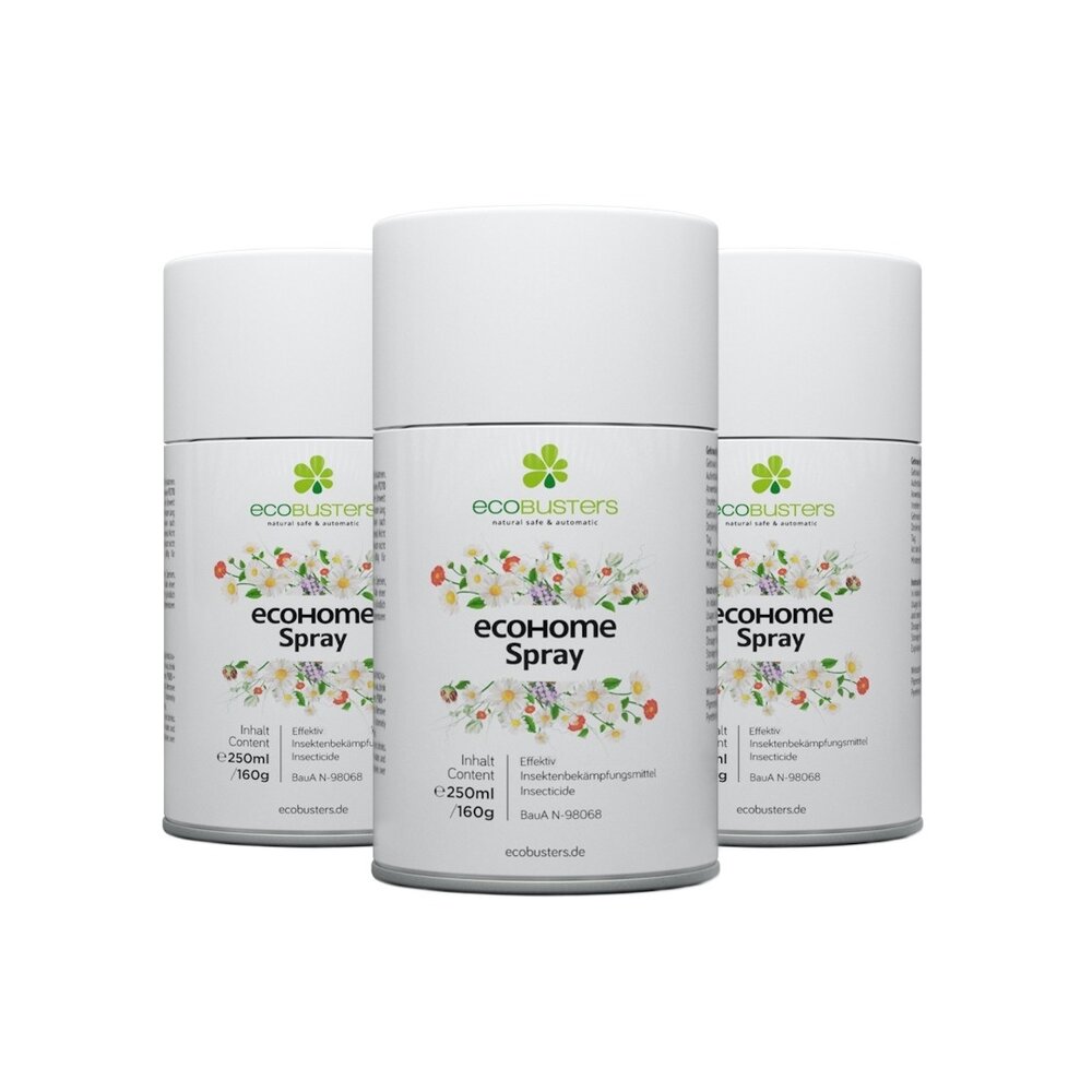 EcoHome Refill Spray 3x - Ecobusters - Fly and Insect protection