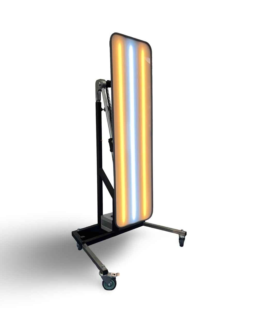 Power PDR 6-LED-light with Dimmer, Stativ and Never-Loose - Car Cosmetics