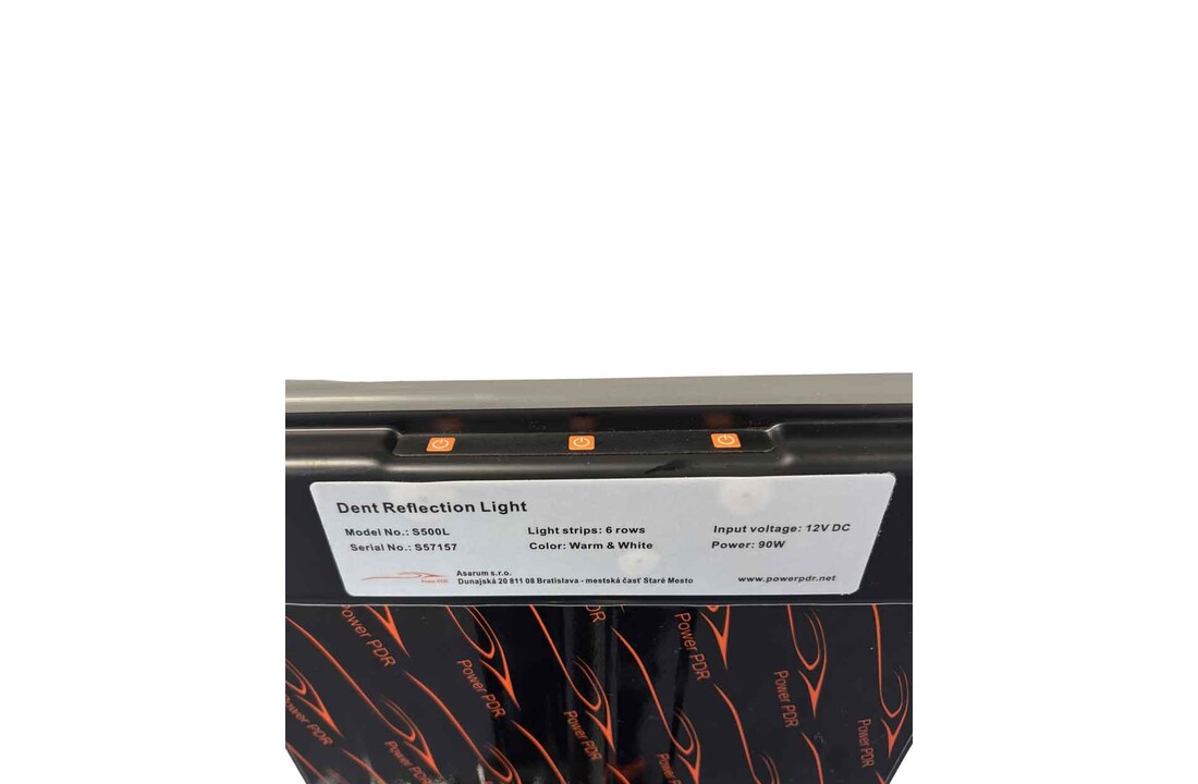 Power PDR 6-LED-light with Dimmer, Stativ and Never-Loose - Car Cosmetics