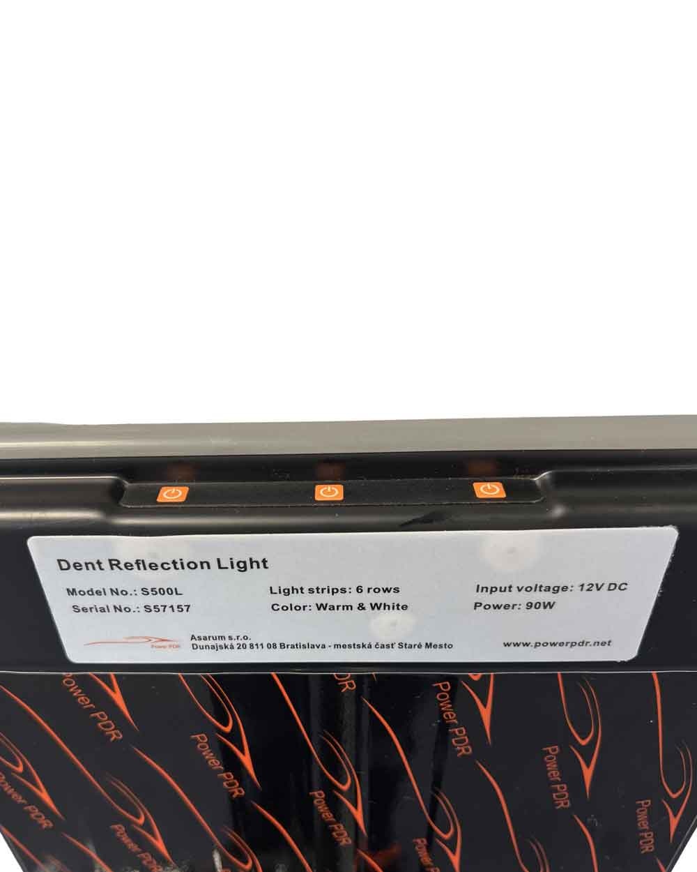 Power PDR 6-LED-light with Dimmer, Stativ and Never-Loose - Car Cosmetics