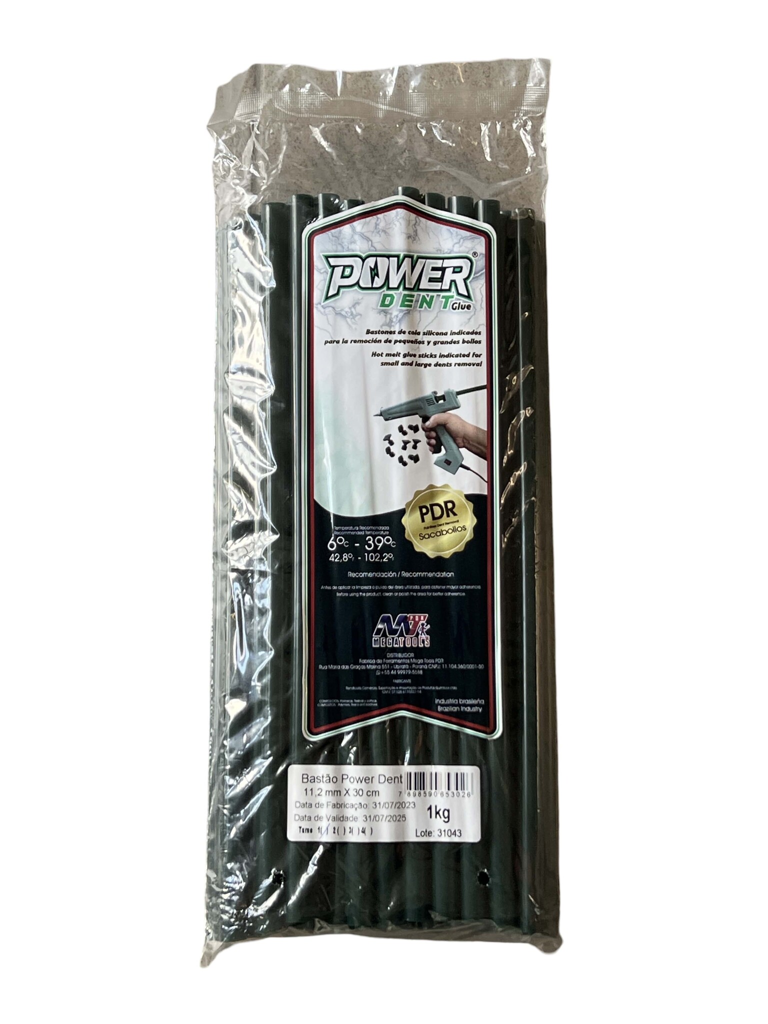 Colle verte brésilienne Mega Power - 1 kg - Car Cosmetics