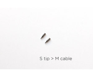 Adapter S tip to M cable - woolinspires