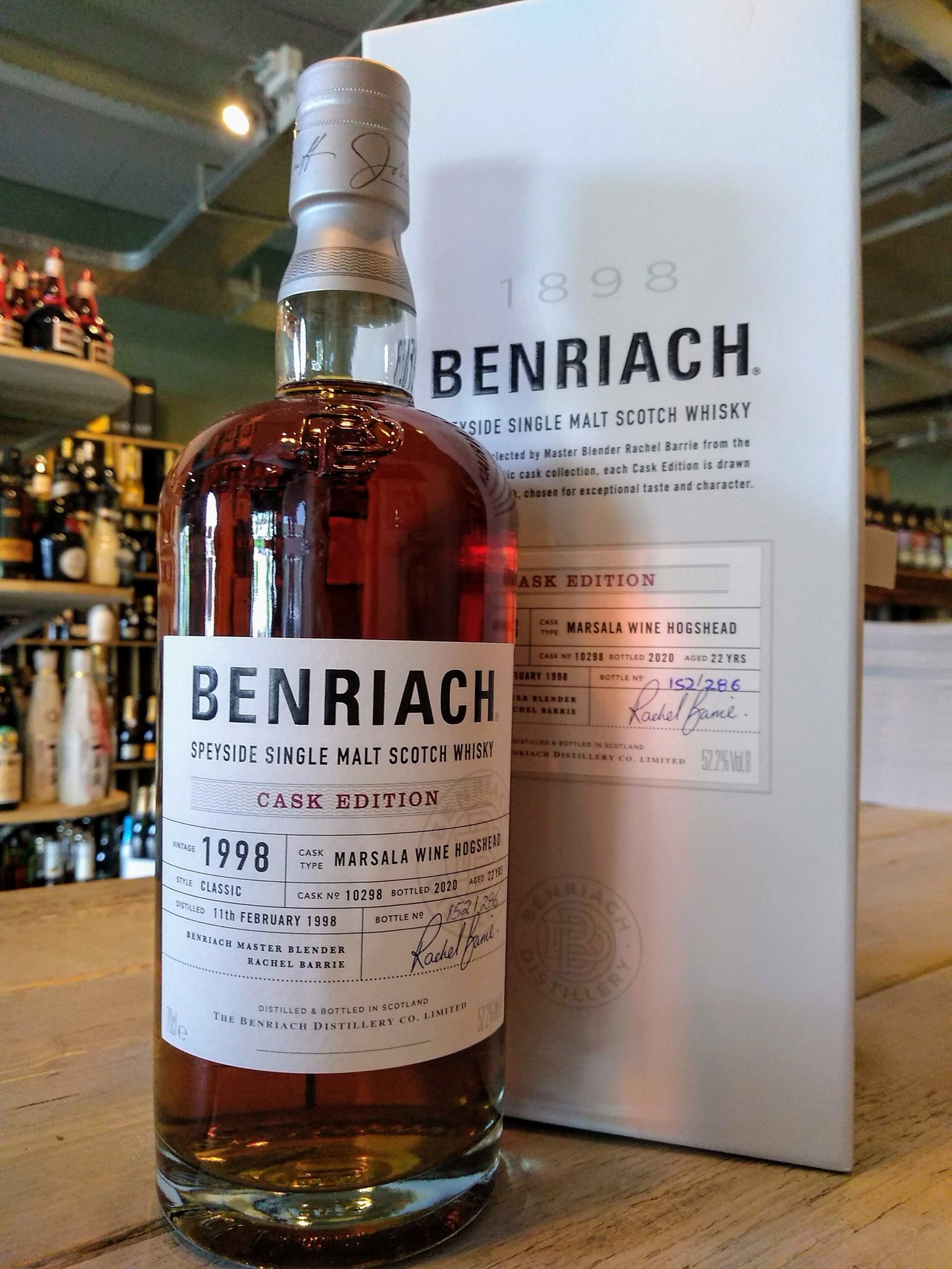 BenRiach 1988 Cask Edition - Marsala Wine Hogshead - Dramshop by Vinabc