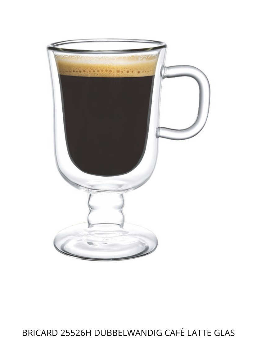 Dubbelwandige cafe latte glass 2 stuks - Vizyon Home