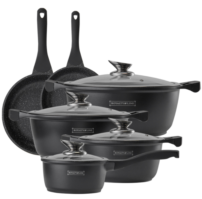 Royality line pannenset 10 delig - Vizyon Home