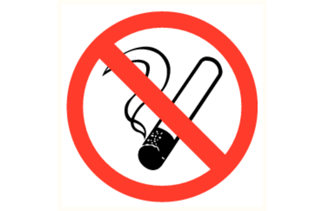 pikt-o-norm Verboden te roken Pictogram (sticker) - EVAC