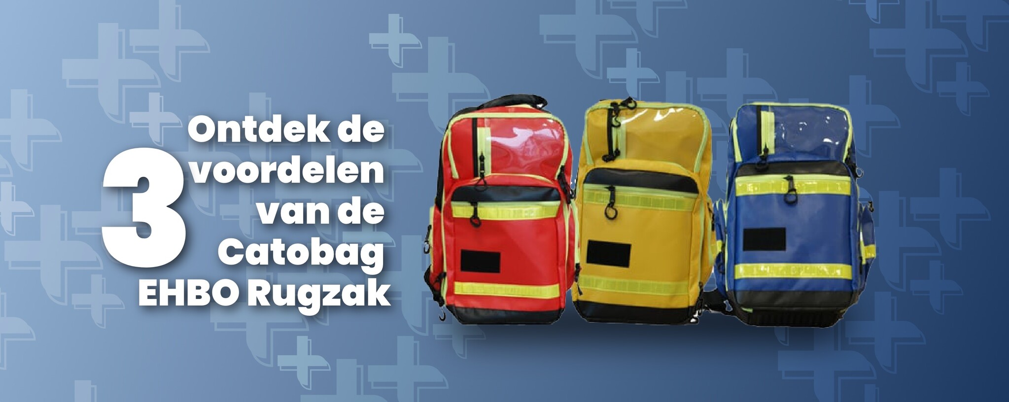 Ontdek de 3 voordelen van de Catobag EHBO Rugzak - EVAC
