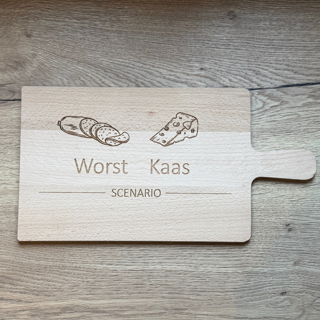 Borrelplank Worst-Kaas Scenario - Smulders Diervoeders