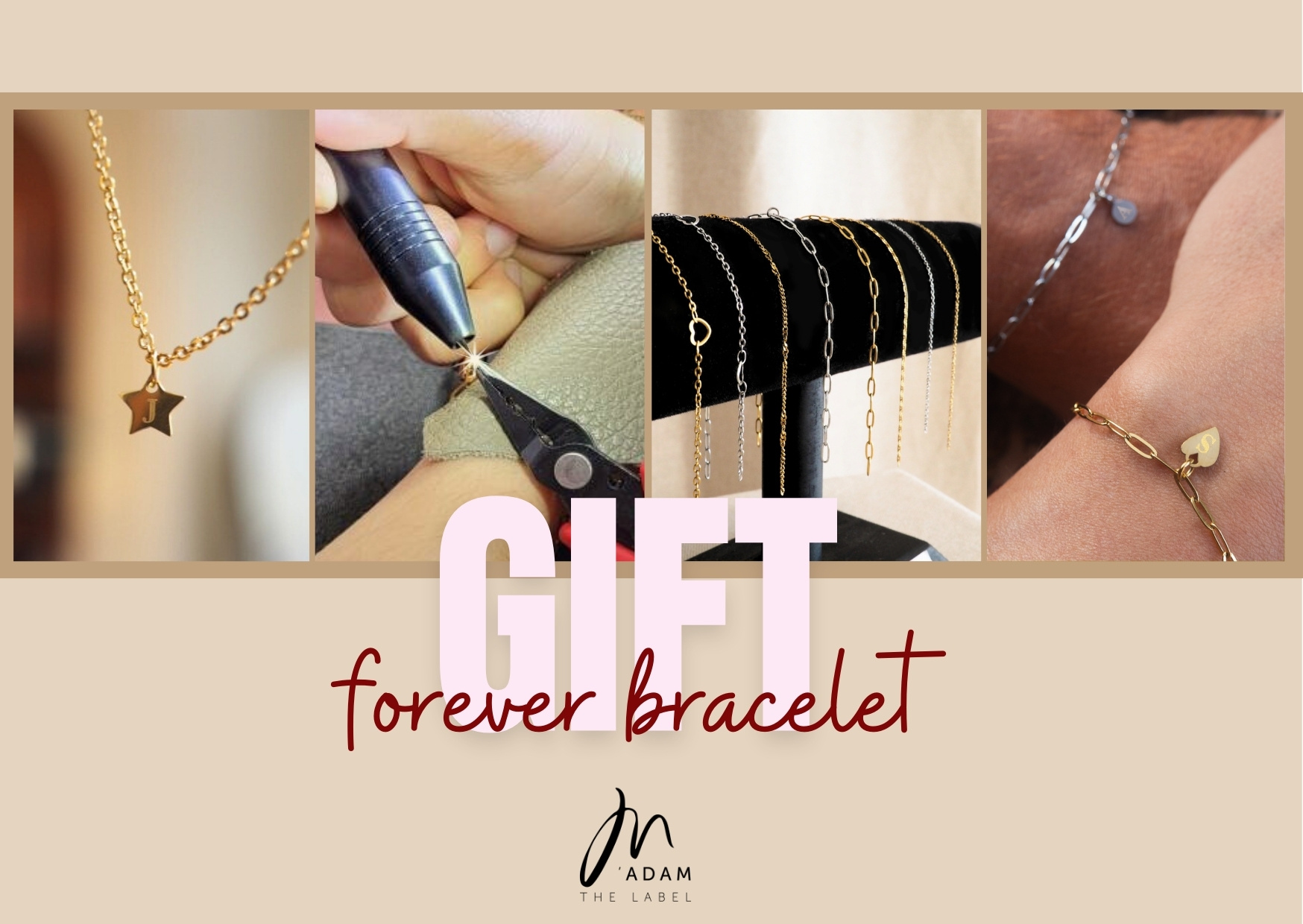 FOREVER bracelet cadeaukaart - MADAM the label