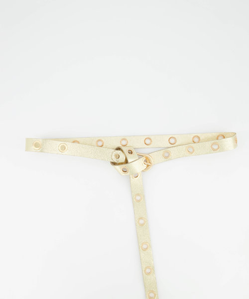 Avery Belt Metallic - The FashionBash