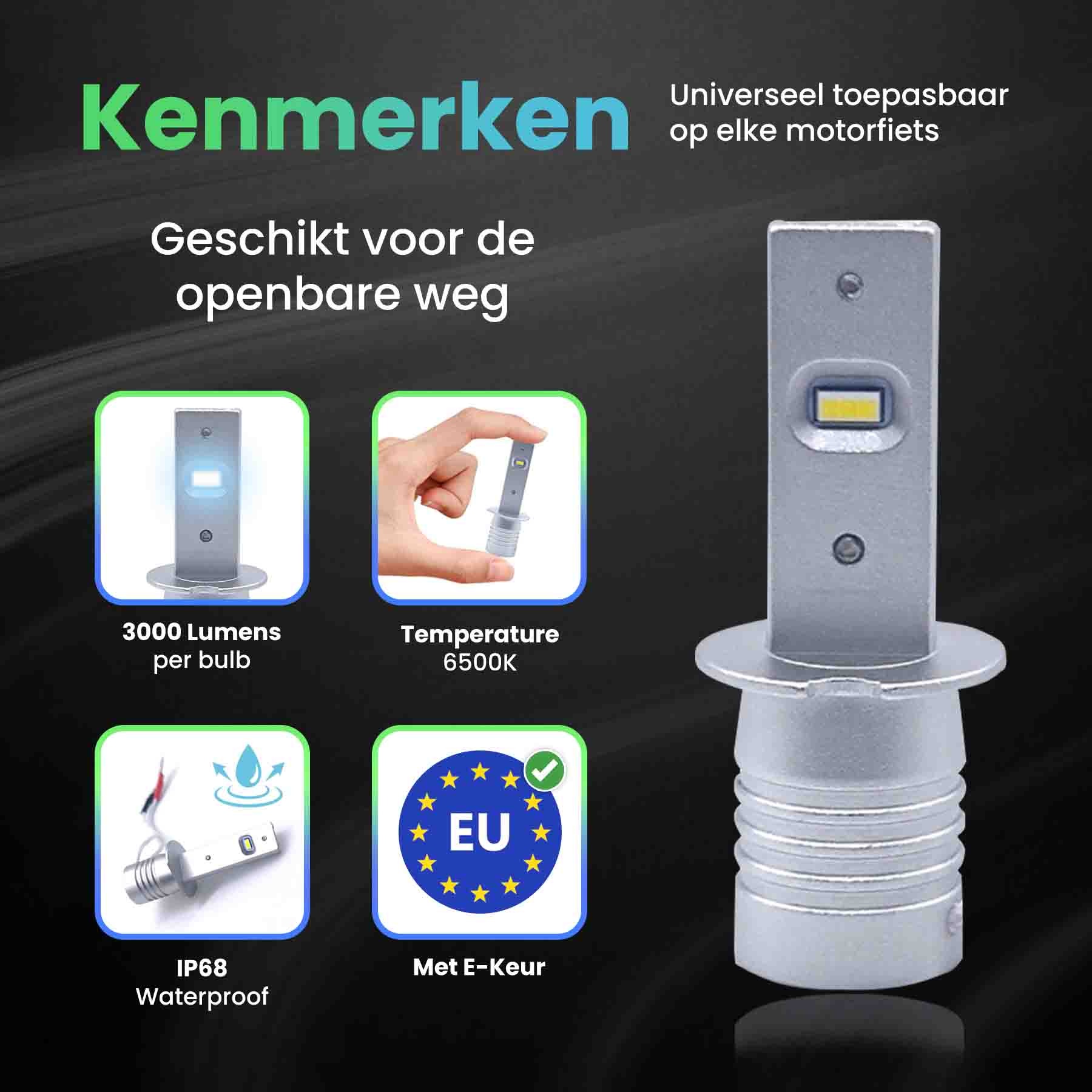 H3 LED perfect fit - Xenon Odijk