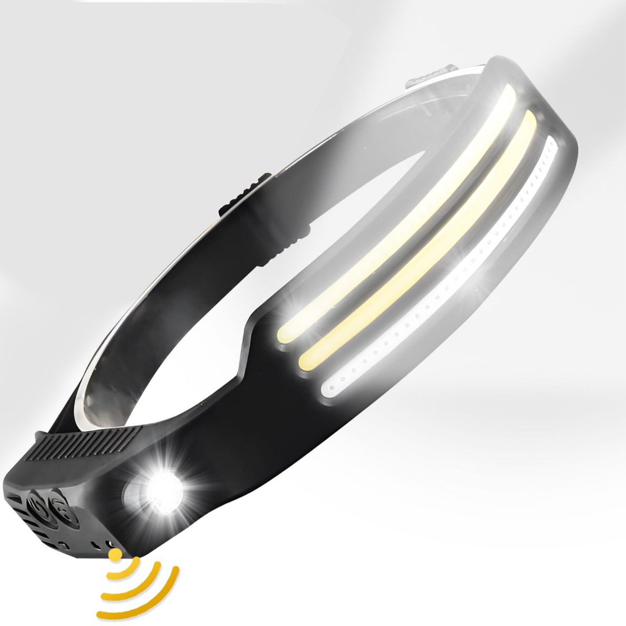 PROKING COB LED Hoofdlamp – Hoofdlamp LED Oplaadbaar – Hoofdlampje ...