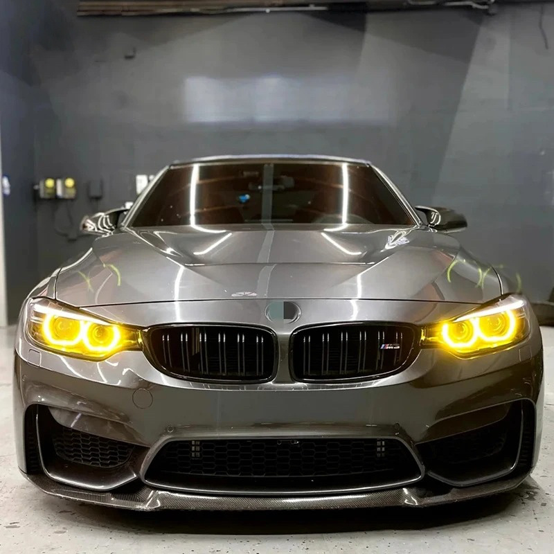 CSL LED DRL angel eyes modules Geel geschikt voor BMW F32 - Xenon Odijk
