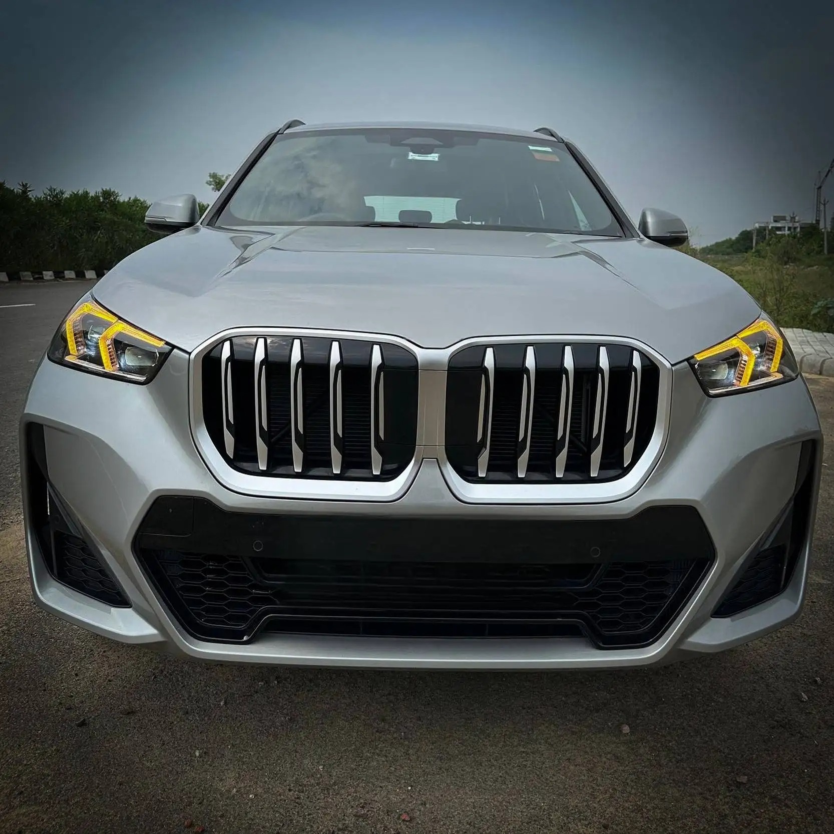 CSL LED DRL angel eyes modules Geel geschikt voor BMW X1 U11 & U12 ...