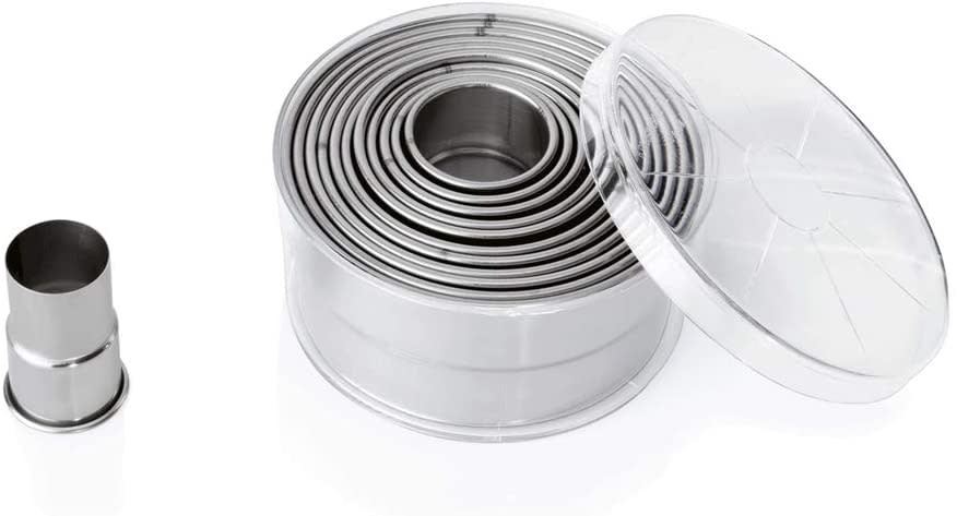 12-piece round cutter set - DEKSELS!