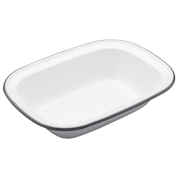 KitchenCraft Emaille ovenschaal 22cm - DEKSELS! koken & bakken