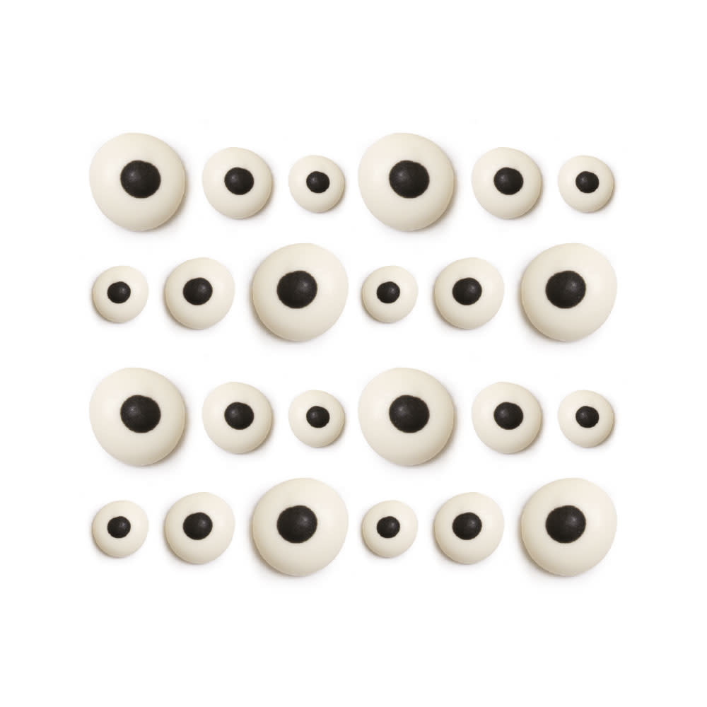 Decora 30 edible eyes of different sizes - DEKSELS!