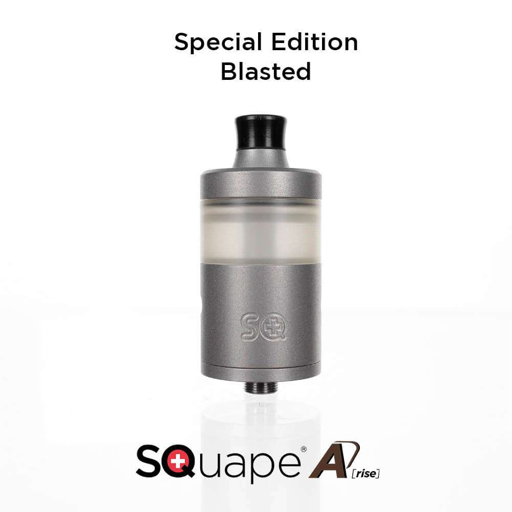 SQuape A[rise] RTA Special Blasted Edition - e-heaven Vape Shop