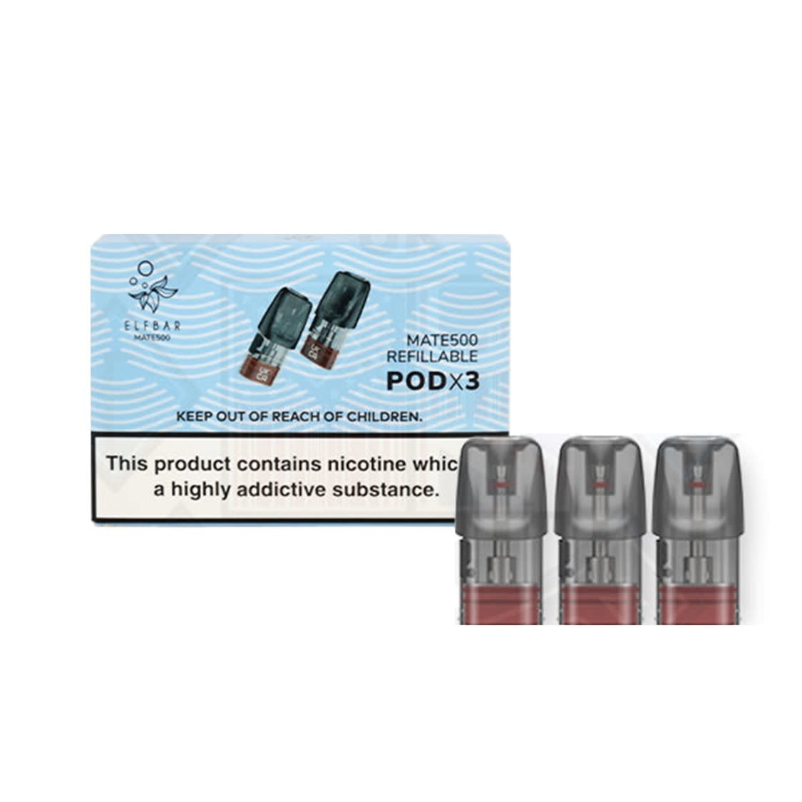 Elf Bar Mate 500 Refillable PODs - e-heaven Vape Shop