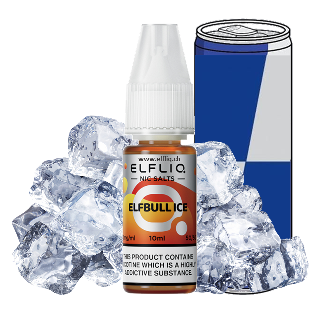 Elf Bar ELFLIQ - Elfbull Ice 10ml - e-heaven Vape Shop