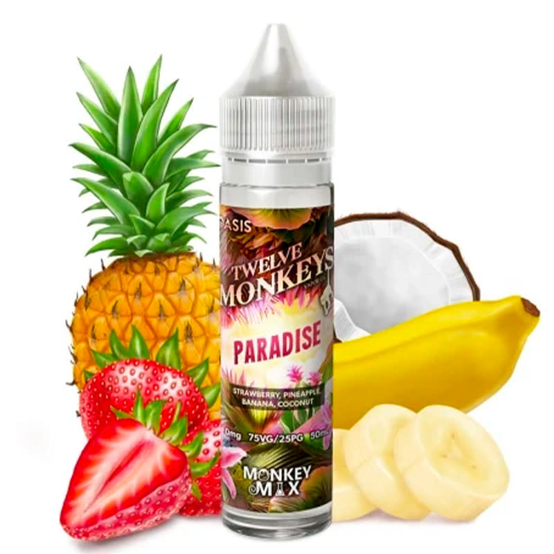 Twelve Monkeys - Oasis - Paradise 50ml - e-heaven Vape Shop