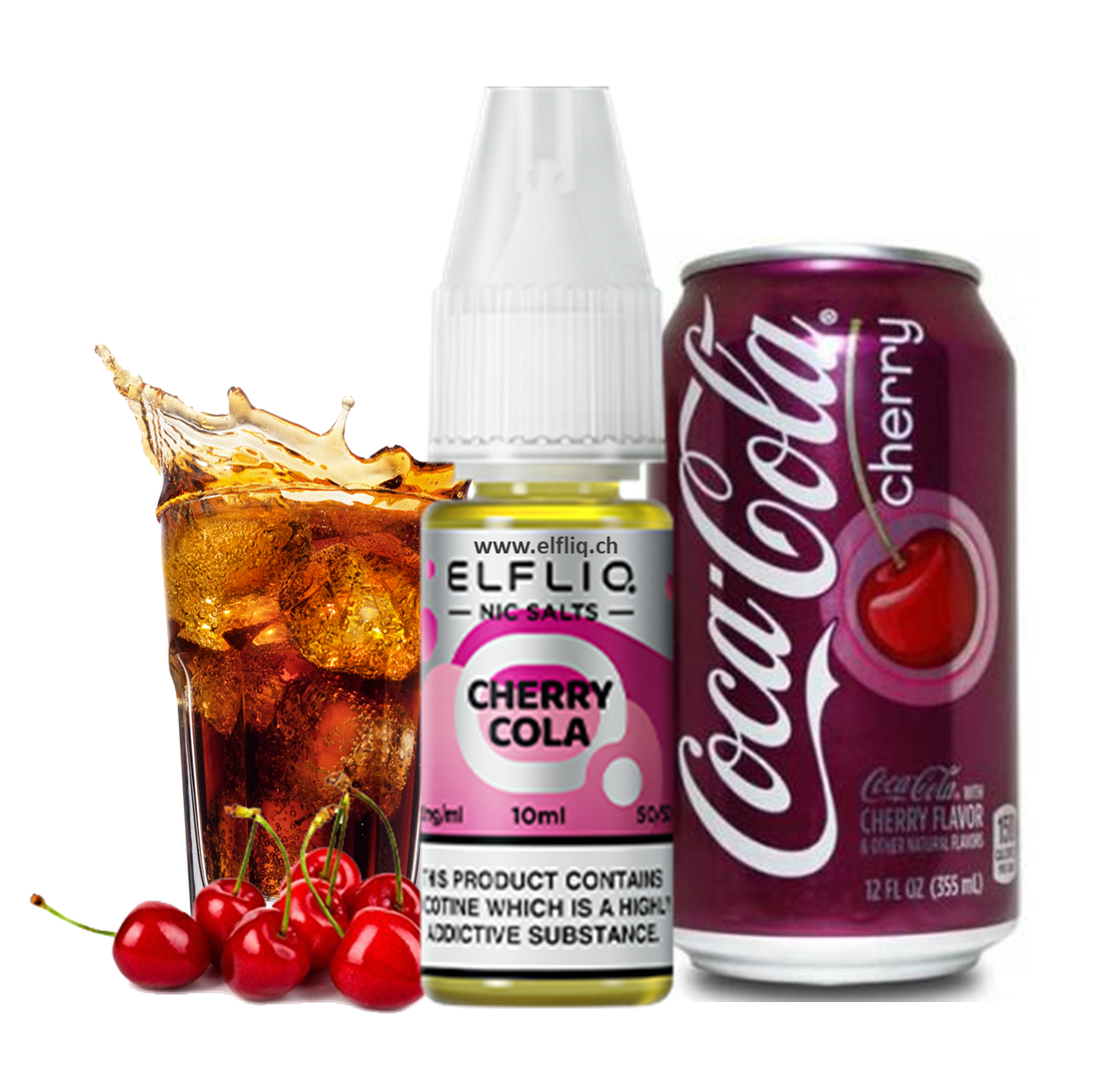 Elf Bar Elfliq Cherry Cola 10ml E Heaven Vape Shop