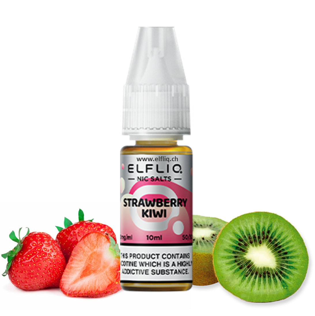 Elf Bar ELFLIQ - Strawberry Kiwi 10ml - e-heaven Vape Shop