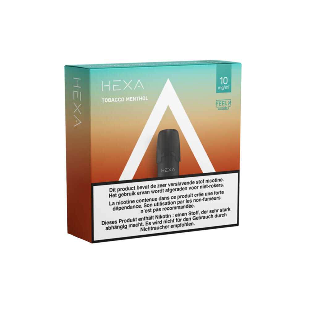 HEXA PODs - Tobacco Menthol - e-heaven Vape Shop