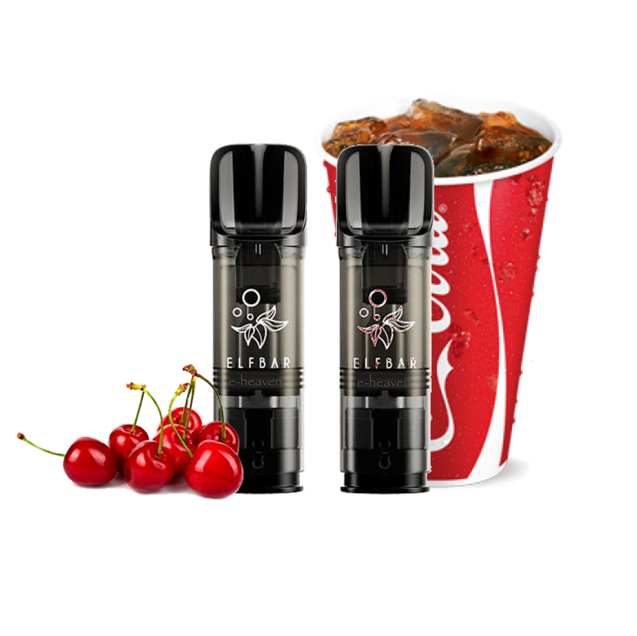 Elf Bar Elfa PRO PODs - Cherry Cola (2er-pack) - e-heaven Vape Shop