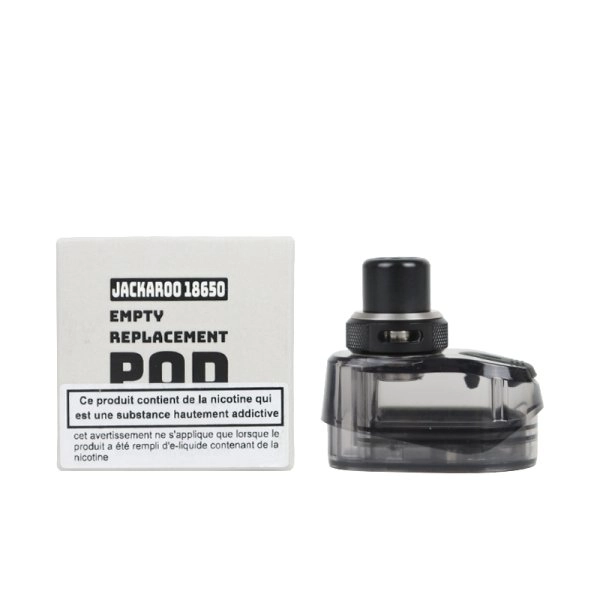 Vandy Vape Jackaroo 18650 Ersatz Pod Silver - e-heaven Vape Shop