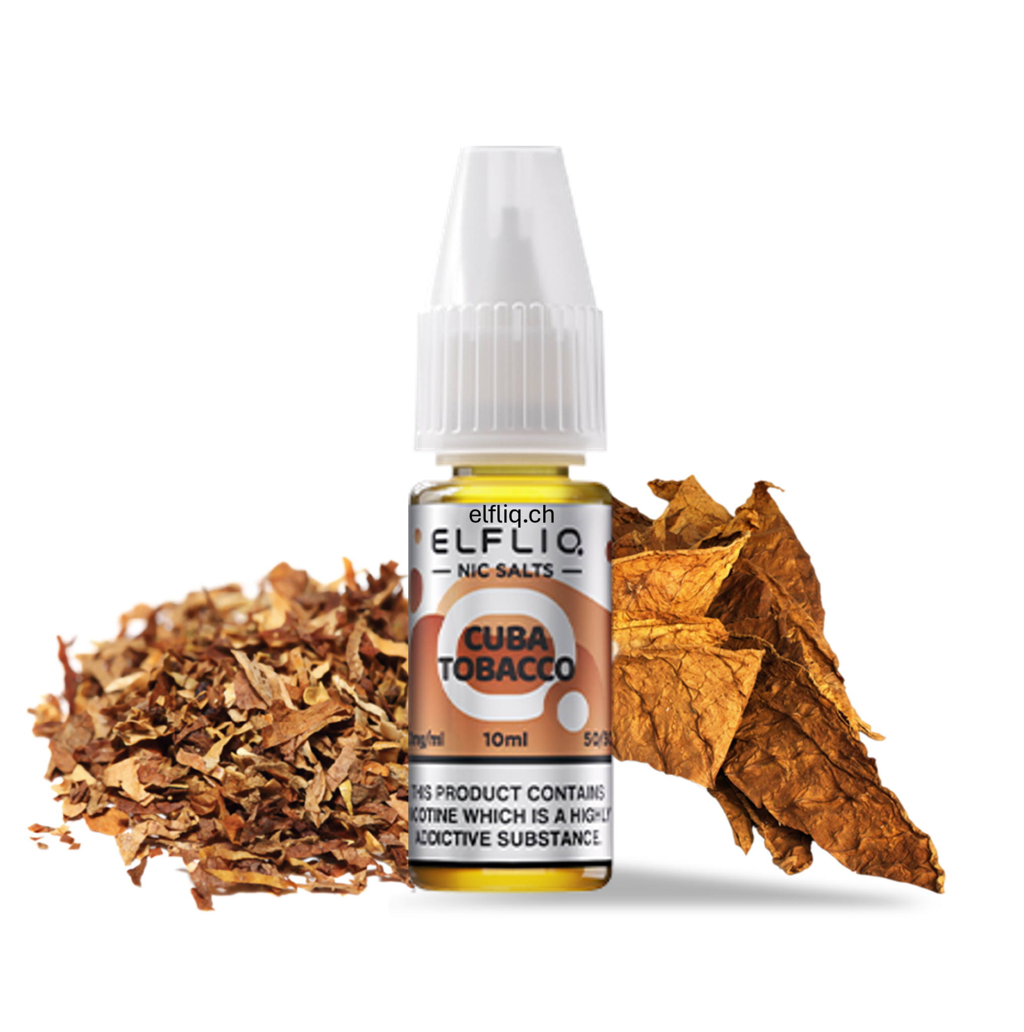 Elf Bar ELFLIQ - Cuba Tobacco 10ml - e-heaven Vape Shop