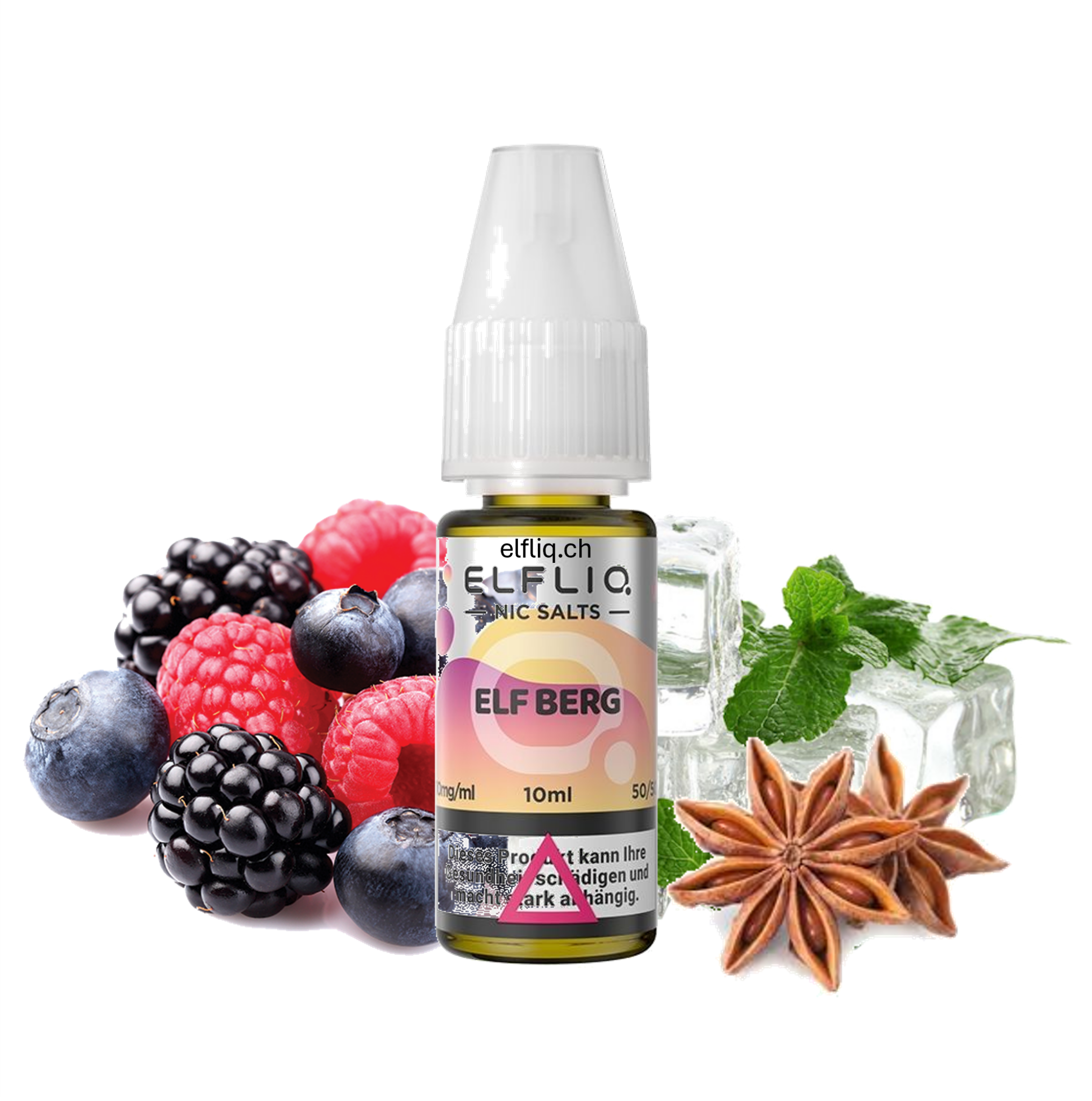 Elf Bar ELFLIQ - Elf Berg 10ml - e-heaven Vape Shop
