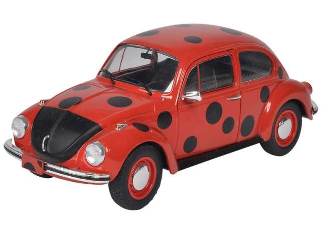 1:18 Volkswagen Beetle "Ladybug" - De Kadohoek